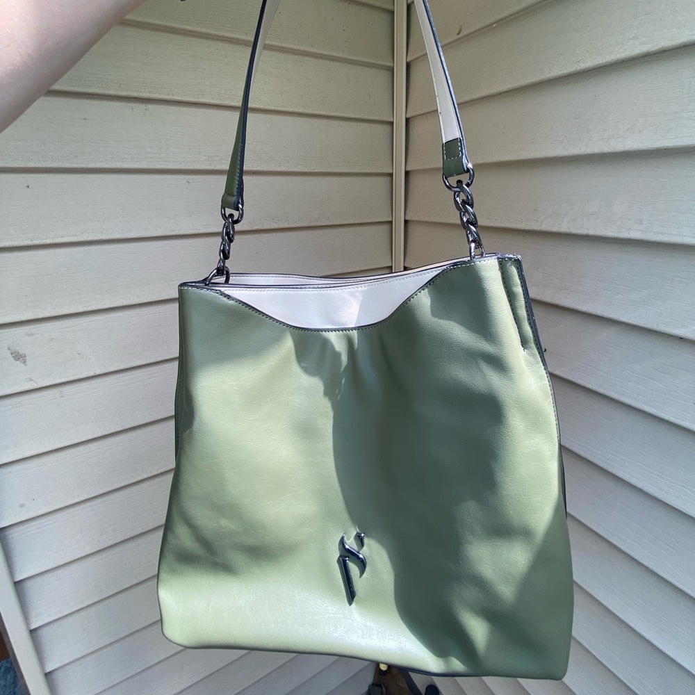Simply Vera Vera Wang Shoulder Bag : Olive Green / Ar… - Gem